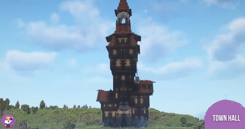 Town Hall Minecraft Map