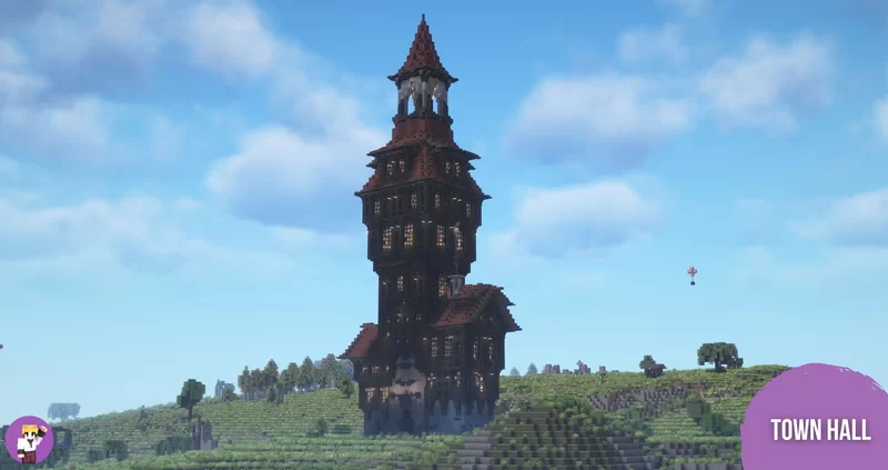 Town Hall Minecraft Map