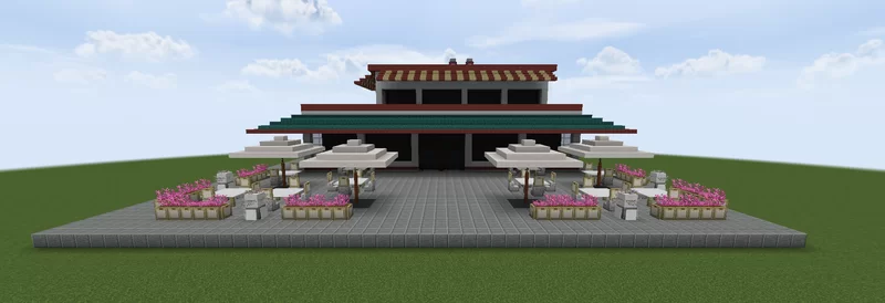 Tropico 5 Fast Food Joint Minecraft Map