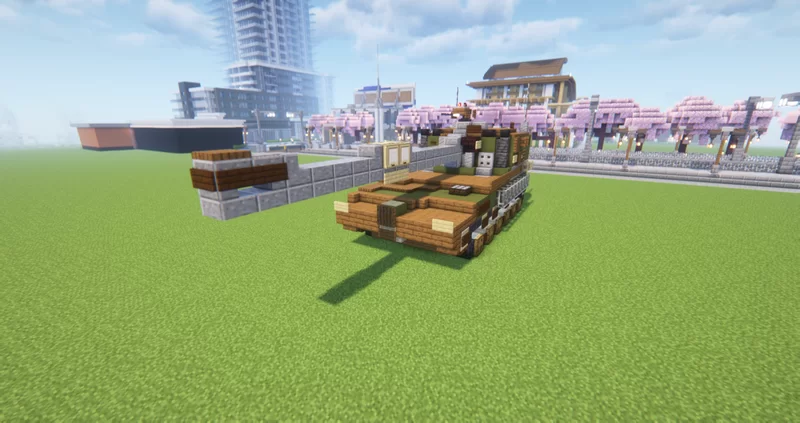 K9 Thunder SPH (Self Propelled Howitzer) Minecraft Map
