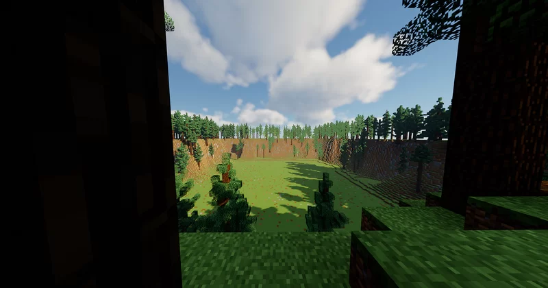Arena Wood Minecraft Map