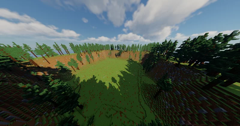 Arena Wood Minecraft Map