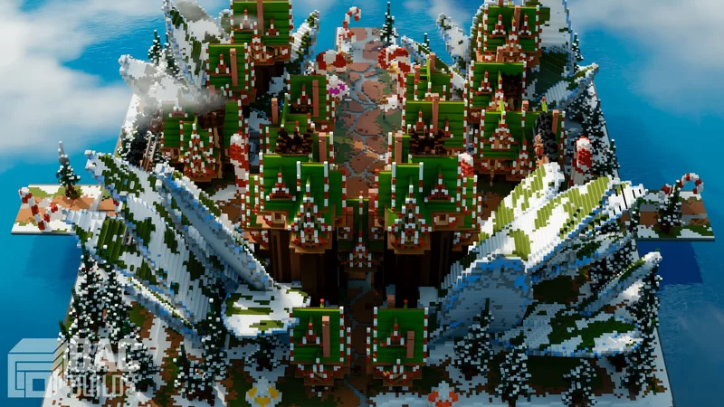 HCF Spawn Christmas Theme Minecraft Map