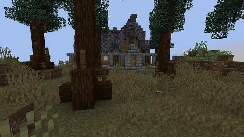 Old House In The Woods Minecraft Map