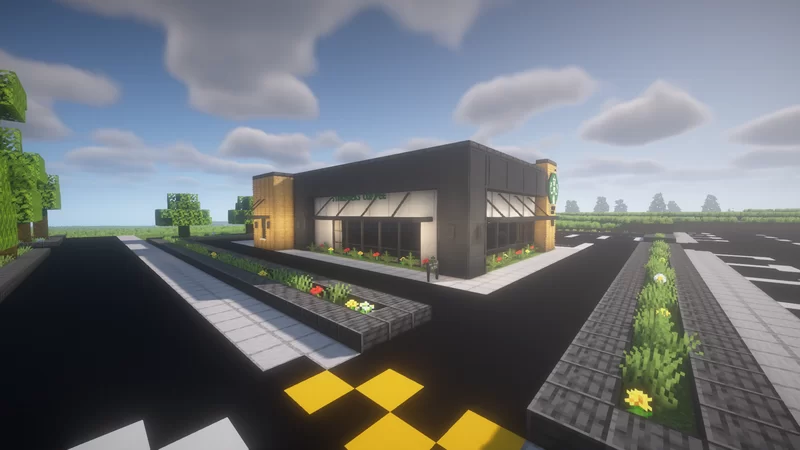 Starbucks Coffee | Matopia Minecraft Map