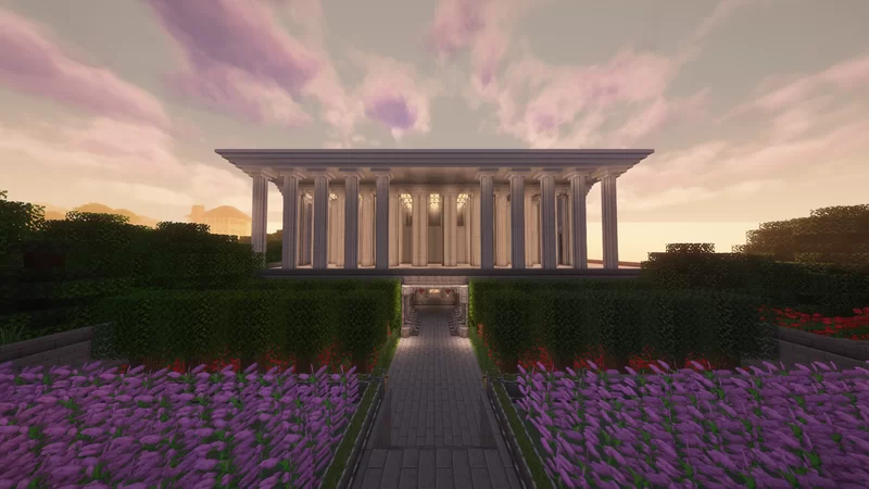 Quartz Mansion In Amberil Lia Minecraft Map