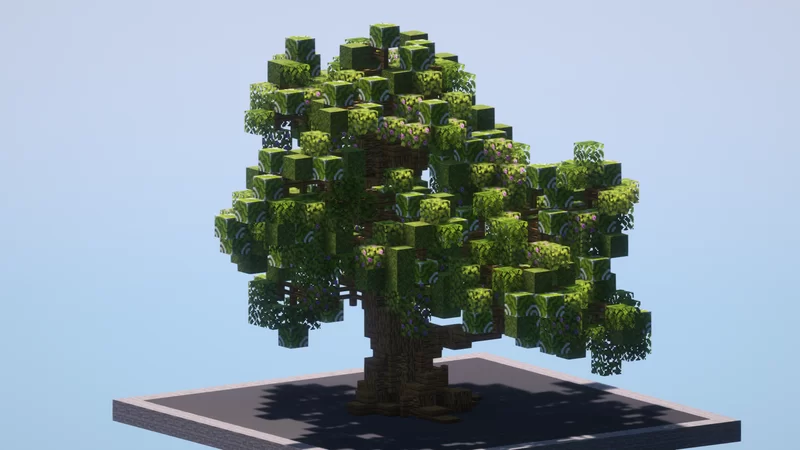 Custom Azalea Tree Minecraft Map