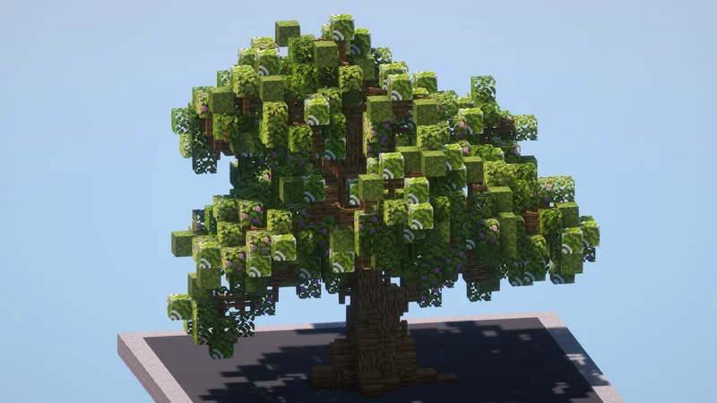 Custom Azalea Tree Minecraft Map