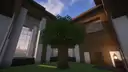 Large Modern House With Courtyard Minecraft Map