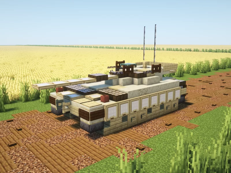 Merkava Mk.1 B 1.5:1 Minecraft Map