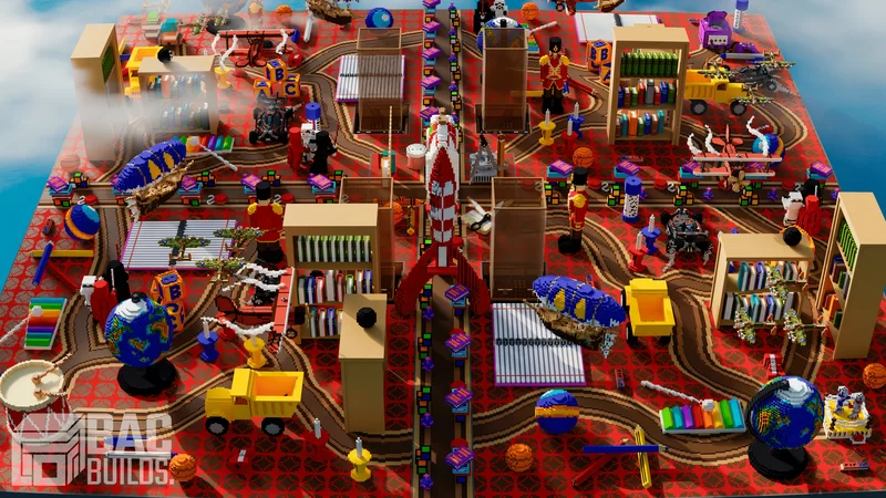 Kitmap Warzone Toys Theme Minecraft Map