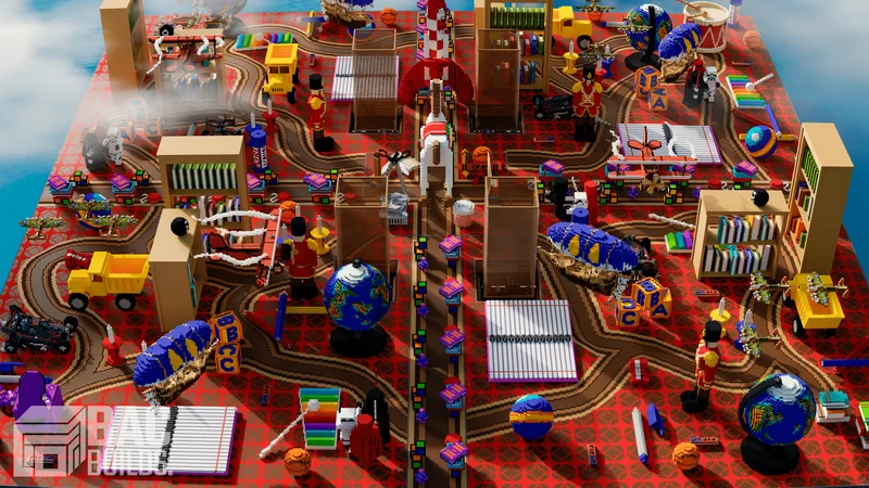 Kitmap Warzone Toys Theme Minecraft Map