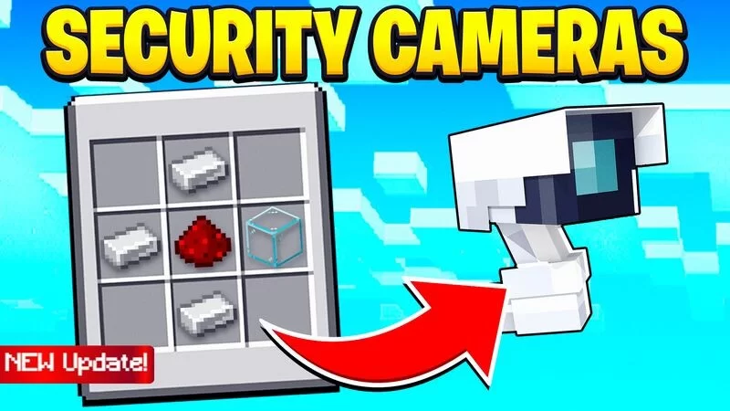 Security cameras Minecraft Map