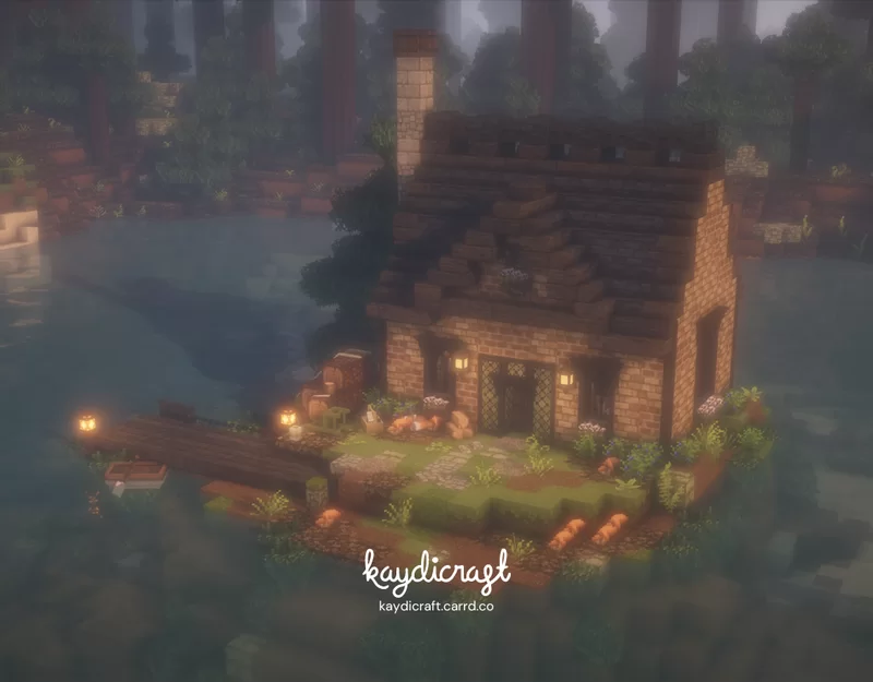 Spruce Island Cottage Minecraft Map