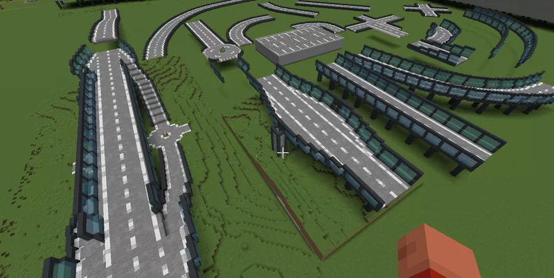 Bobs road pack (no schematics) FREE Minecraft Map