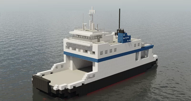 BC Ferries Quadra Queen II Minecraft Map