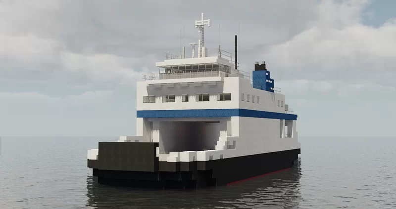 BC Ferries Quadra Queen II Minecraft Map
