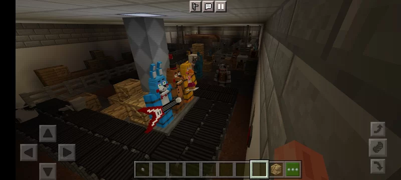 Mine Nights at Freddy's MNAF FACTORY BEDROCK Minecraft Map