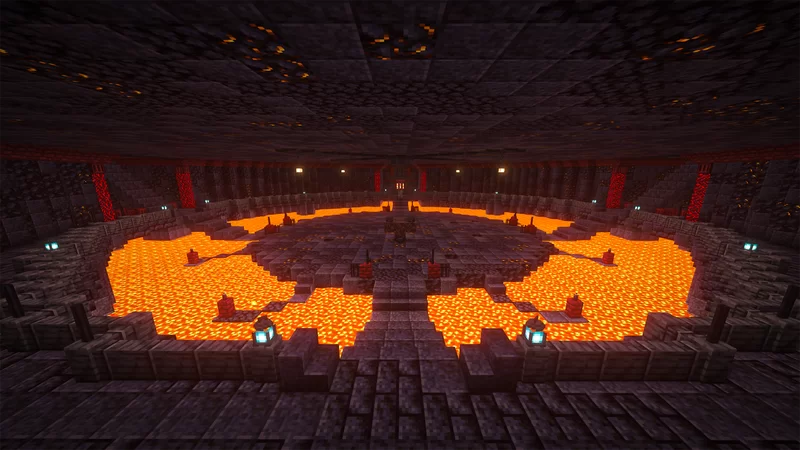 Nether Castle Minecraft Map