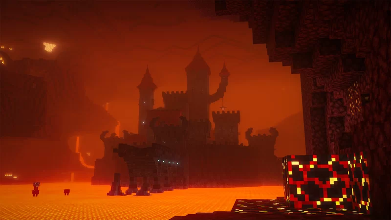 Nether Castle Minecraft Map