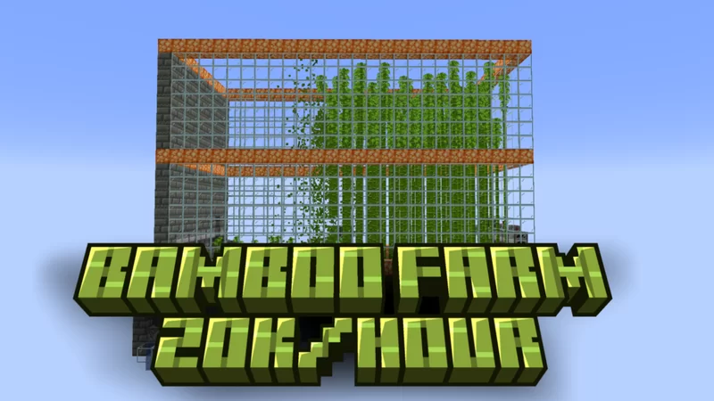 Bamboo Farm 1.21 Minecraft Map