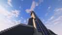 The Borg tower from Lego Ninjago schematic Minecraft Map