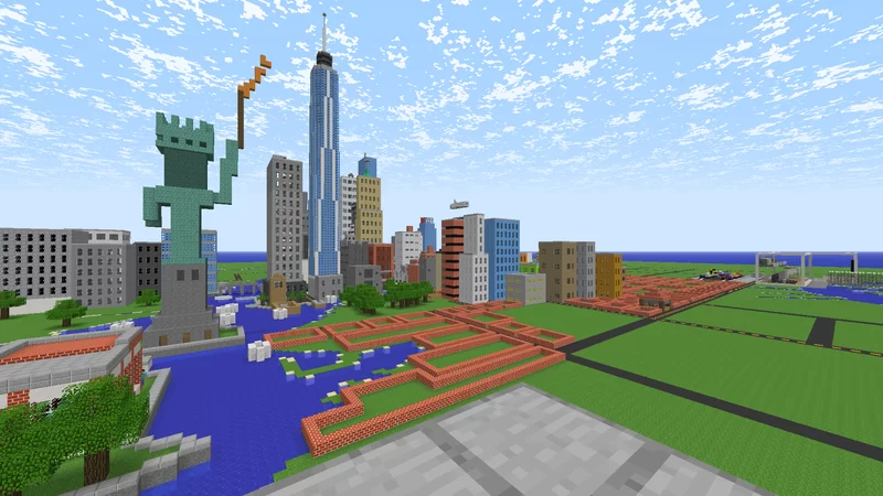 New York City in ClassiCube Minecraft Map