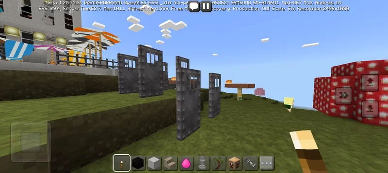 Strange glitch Minecraft Map