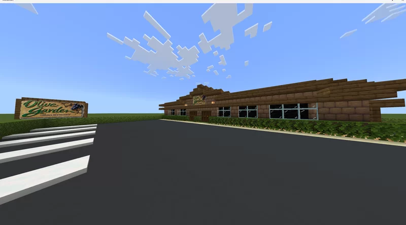 City Of Blocktopia - Olive Garden Minecraft Map