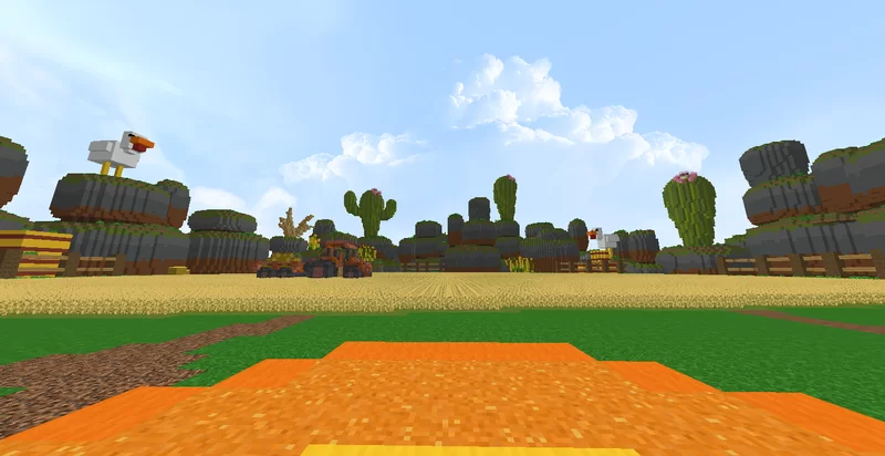 Gens Tycoon Farm - 270x230 Minecraft Map
