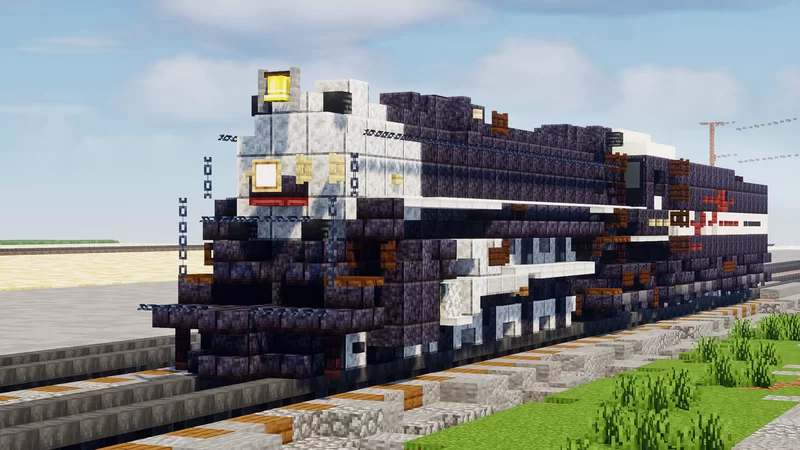 Frisco #4501 Steam Locomotive Minecraft Map
