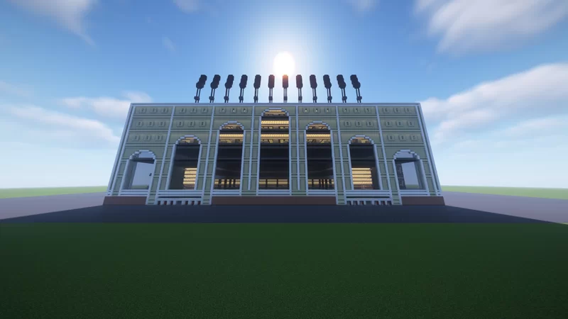 College Football Stadium Minecraft Map
