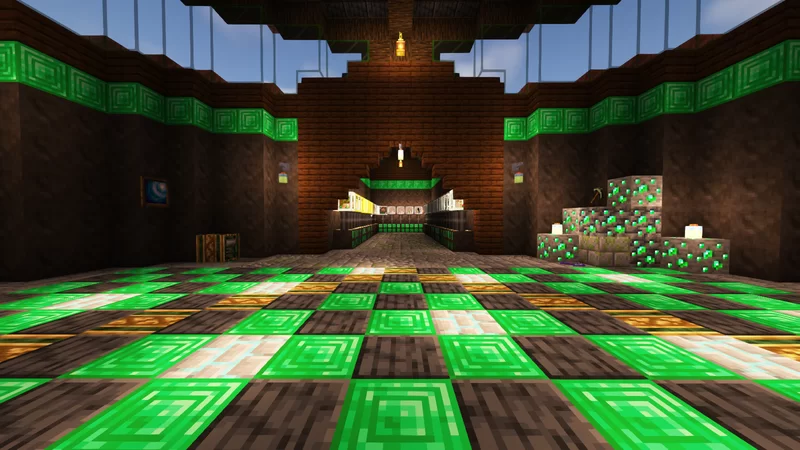 All The Mods 9 Minecraft ATM9 Builds - Building A Villager Trading Hall ...