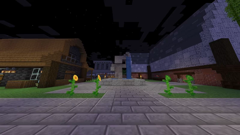 Austrian Town Square Minecraft Map