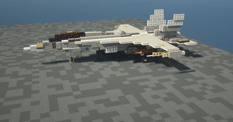 McDonnell Douglas F-18 Hornet 1.5:1 Scale Minecraft Map