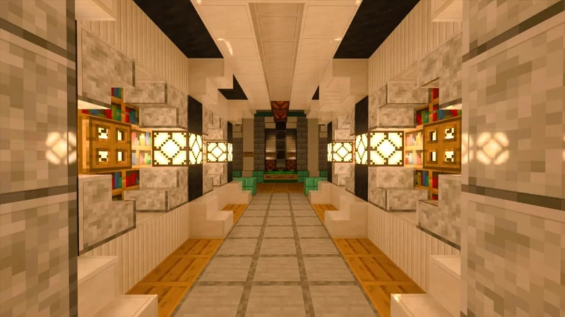 UNDERGROUND REDSTONE HOUSE Minecraft Map