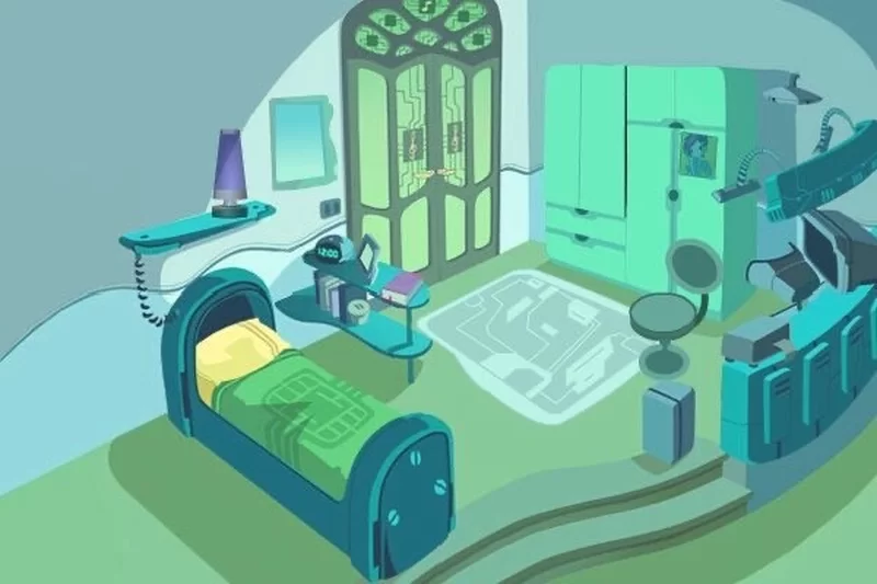 Tecna and Musa’s dorm room - Winx Club Minecraft Map