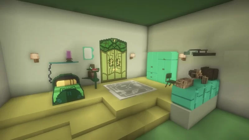 Tecna and Musa’s dorm room - Winx Club Minecraft Map