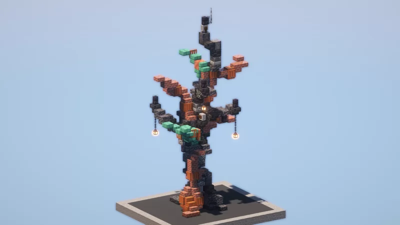 Steampunk Tree Minecraft Map