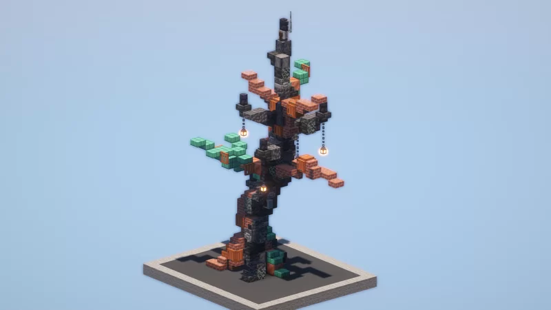 Steampunk Tree Minecraft Map