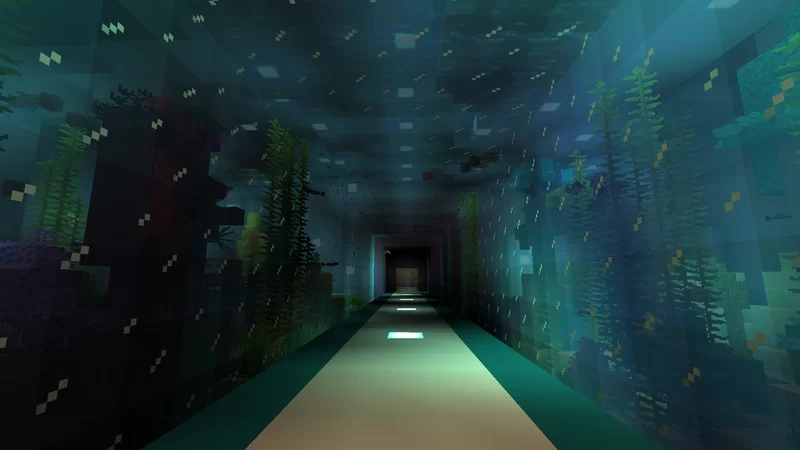 The Infinite Labyrinth - Aquarium Minecraft Map