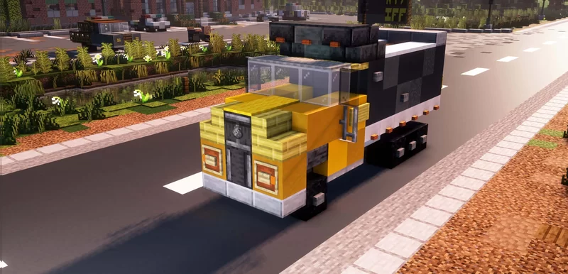 CAT CT660 Dump Truck Minecraft Map