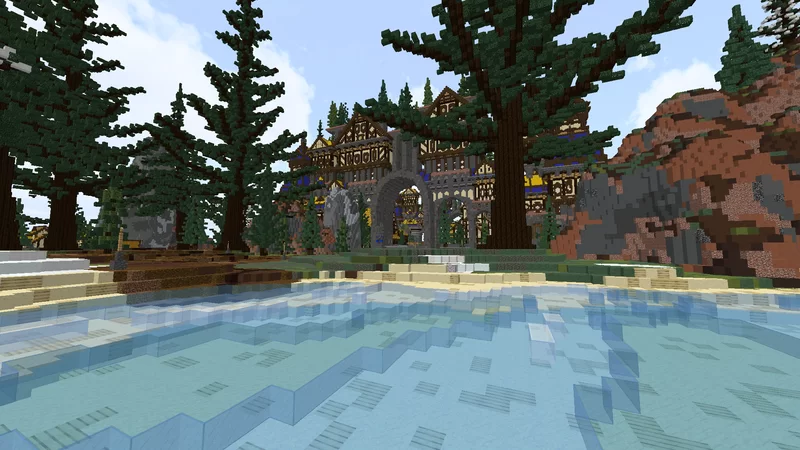 Spawn and Warzone Viking (PvP-Faction) (FREE) Minecraft Map