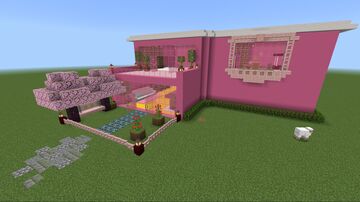 Pink Minecraft Maps with Downloadable Schematic | Planet Minecraft ...