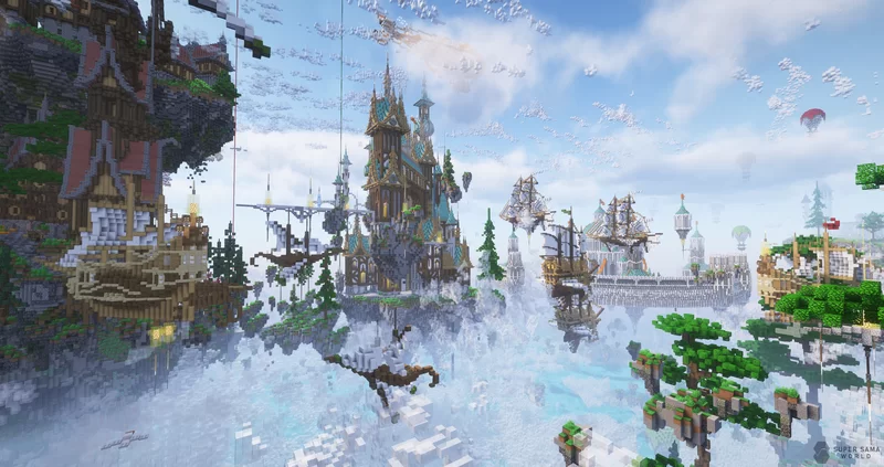 Aincrad Minecraft Map