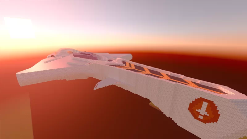 Halo Grand Brigantine (soon to be largest spacecraft in Minecraft) Minecraft Map