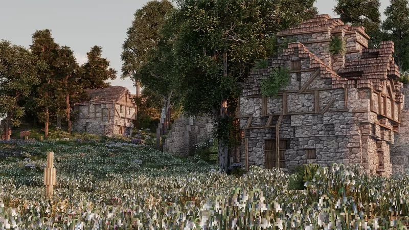 Shaman Village - Shadow of the Erdtree - Elden Ring Minecraft Map