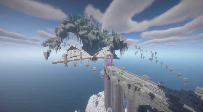 Hub Minecraft | Map&Shematic | By Mystic | HUB | free Minecraft Map