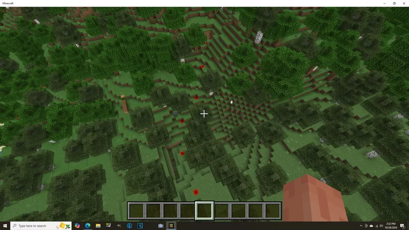 Trail of Blood... err Redstone Blocks Leading Underground... for ...