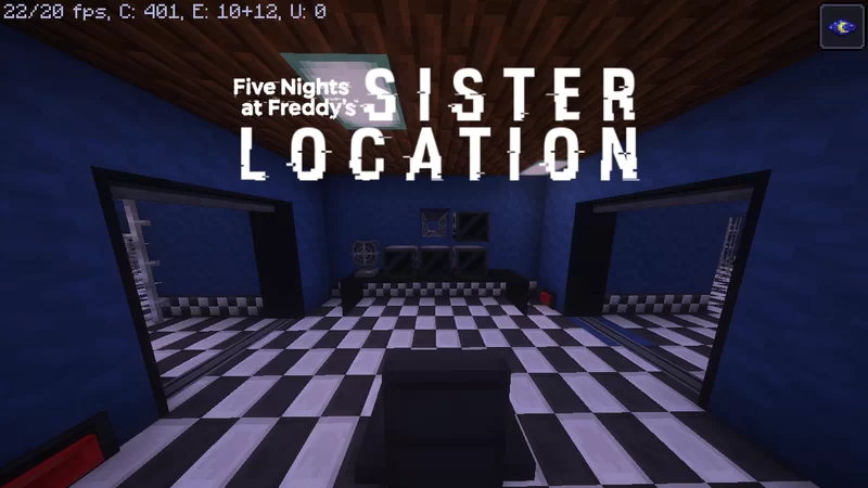 Five nights at Freddy's Sister Location MAP Redux Minecraft Map